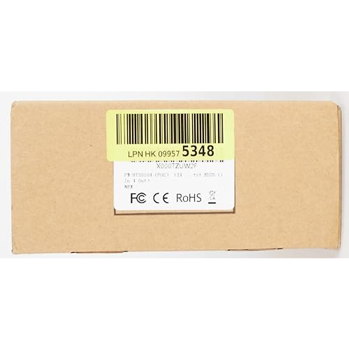 PWAY HDMI Extender Splitter 1x4 Port 1080P Signals Over Cat5e/Cat6 Ethernet Cable Up to 50m/165ft No delay Audio Video 1 in 4 Out for Camera, Laptop, Monitor, TV