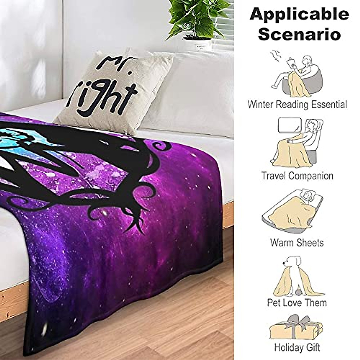 Super Soft Blanket Ultra Soft Throw Blanket Light Weight Blankets Flannel Fleece for Couch Sofa Bedding for Kids Adults 50"X40"