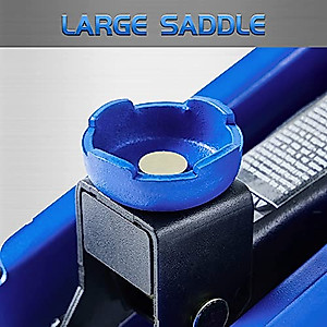 TONDA Floor Jack, Hydraulic Portable Car Lift Jack, 2 Ton (4,000 lb) Capacity, Blue