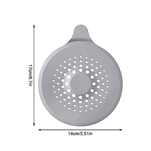 Drain Hair Catcher,Silicone Drain Protector,Bathroom Kitchen Sink Drain Strainer,Hair Catcher Shower Drain Covers Protector,Silicone Hair Strainer for Bathtub, Bathroom,Easy to Install and Clean