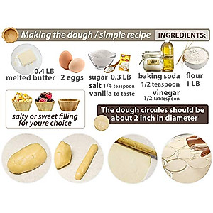 Mini Muffins Open Pies Cookie Maker Non-stick Cookies Pastry