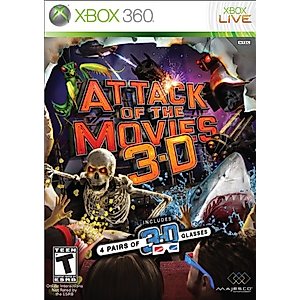 Attack Of The Movies 3-D - Xbox 360