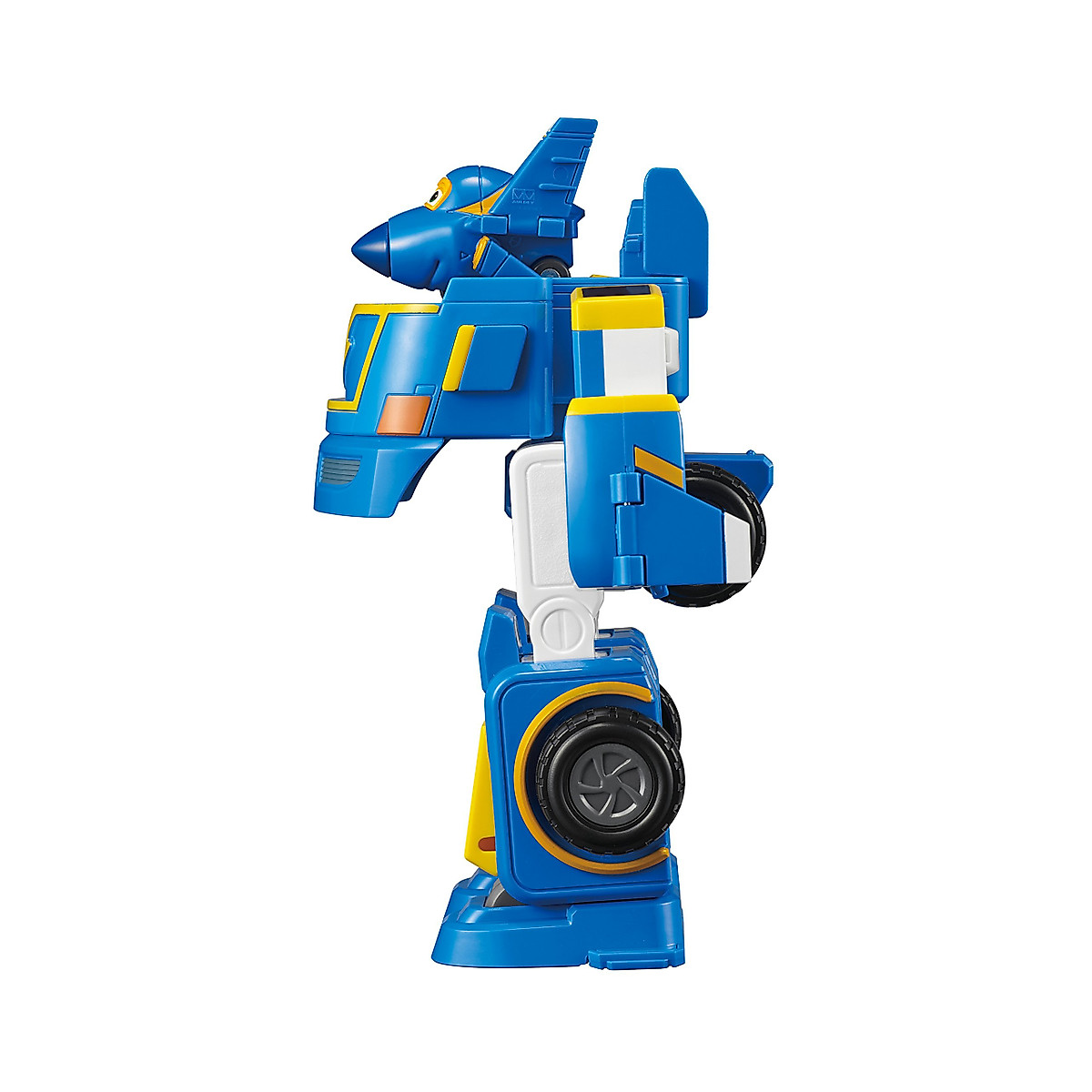 Super Wings - – Jerome’S Stunt Bot | Transforming Toy Vehicle Set | Includes Transform-A-Bot Jerome Figure | 2" Scale