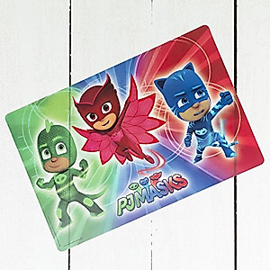Zak Designs Disney Jr. Kid's Placemat, PJ Masks, 1 pc
