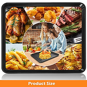 Air Fryer Grill Pan for Ninja Foodi DT251 DT201 DT200 Digital Air Fryer Countertop Oven, 13.6*11.6'' Air Fryer Grill Plate Crisper Plate Accessories