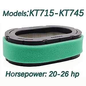 32 083 09-S Air Filter for 32 883 09-S1 Kohler KT715 KT725 KT730 KT735 KT740 KT745 KT610 KT620 19HP-26HP Engine 7000 series Engine Cub Cadet 3208309 MTD Lawn Mower