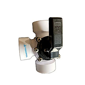 Fibropool Swimming Pool Diverter Valve - 1 1/2 Inch Female Threaded - 3 Way - Replacement Valve for Pools and Spas
