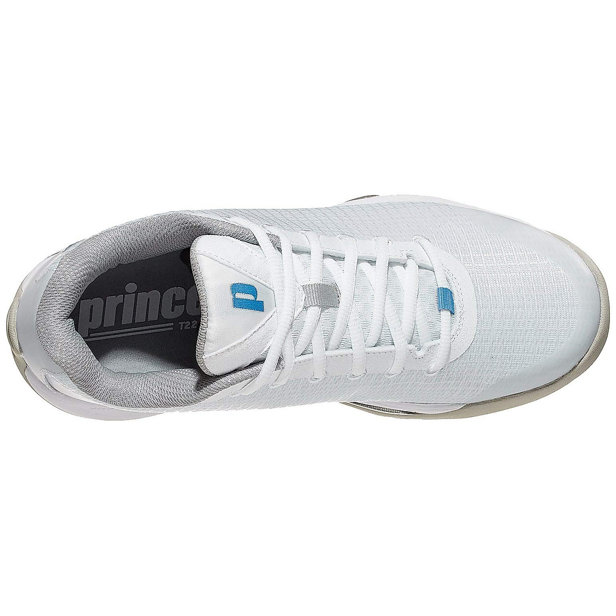Prince T22.5 White/Blue Wom's 8.0