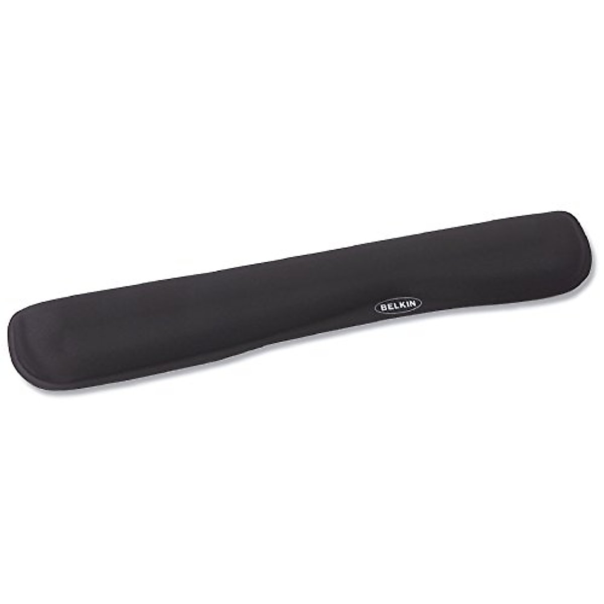 Belkin WaveRest Keyboard Wrist Support - Gel Wrist Pad - Desk Pad - Keyboard Wrist Rest - Wrist Pad For Keyboard - Keyboard Pad With Wrist Support - Ergonomic Computer Pad - Black