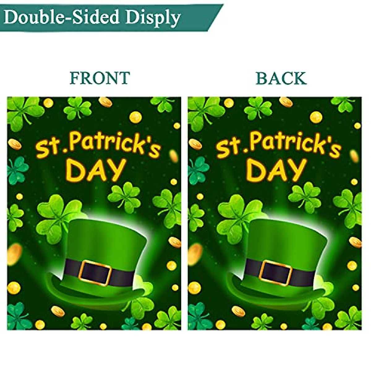 CDLong Seasonal Garden Flag Set of 12 Double Sided 12 x 18 Inch Yard Flag, Small garden flags for outside, Christmas Spring Seasonal Flag for Outdoor Holiday Decorations