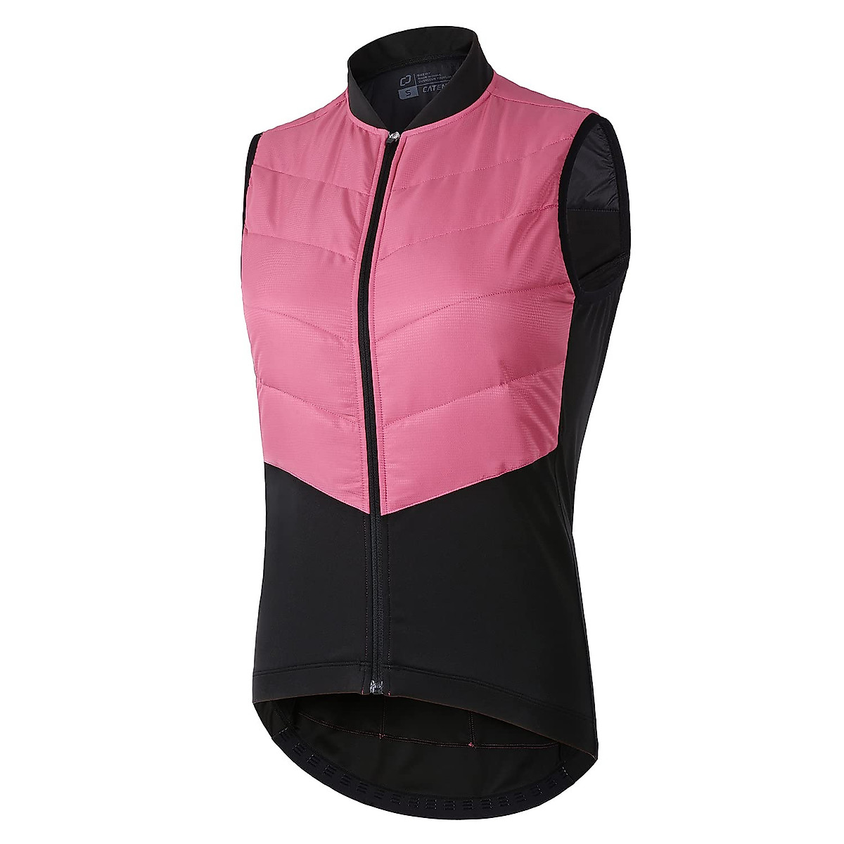 CATENA Space Cotton Women Cycling Vest Lightweight Puffer Warm Sleeveless Jacket Windbreaker Waterproof Coat