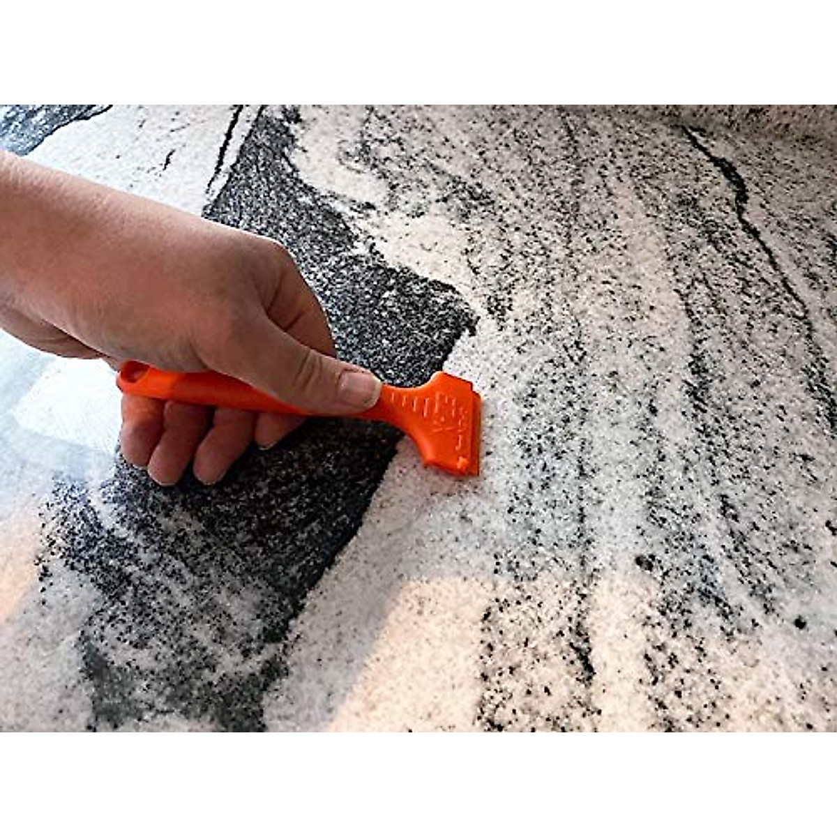 MINISCRAPER 20 Plastic Razor Blades Double Edged with Thicker and Thinner Edges/Decal Remover 2X Plus