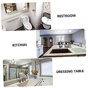 Cabilock No Punch Towel Rack Wall Mount Towel Holder Stainless Steel Towel Suction Cup Towel Holder 2pcs Kitchen Towel Bar Wall Mounted Towel Rack Shower Towel Rod Traceless Towel Rack Pp