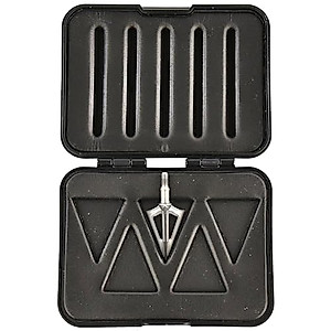 G5 Vault Broadhead Case - Durable Portable Archery Hunting Gear Safe Box with Foam-Padded Interior & Secure Latch Closure