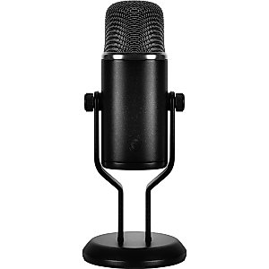 MSI IMMERSE GV60 Streaming Microphone (USB Type-C Interface and 3.5mm Aux, for Professional Applications with Intuituve Control in 4 Modes: Stereo, Omnidirectional, Cardioid and Bidirectional)