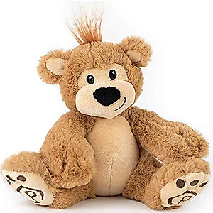 Plushible Pawley The Teddy Bear Stuffed Animal - Plush Stuffed Animal with Embroidered Details - Soft & Snuggly Stuffed Animals for Babies Toddlers & Kids - 10" Plush Teddy Bear - Stuffed Bear Plush