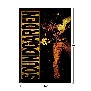 Pyramid America Soundgarden Louder Than Love Music Cool Wall Decor Art Print Poster 24x36