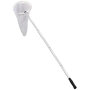 RESTCLOUD Advanced Insect and Butterfly Net, Crushable Pocket Butterfly Net, Detachable Push-Fit Handle and Muslin Band Hoop, Full Extend to 56 Inches
