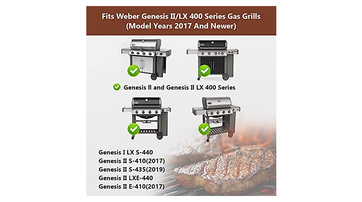 Uniflasy 66033 Flavorizer Bars for Gas Grills