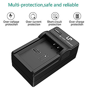 EN-EL12 Battery Charger, LP Charger Compatible with Nikon Coolpix A1000, B600, AW130, AW110, AW100, A900, W300, S1200pj, S9900, S9700, S9500, S9400, S9300, S9200, S8200, S6300, S6200, S6100, S800C