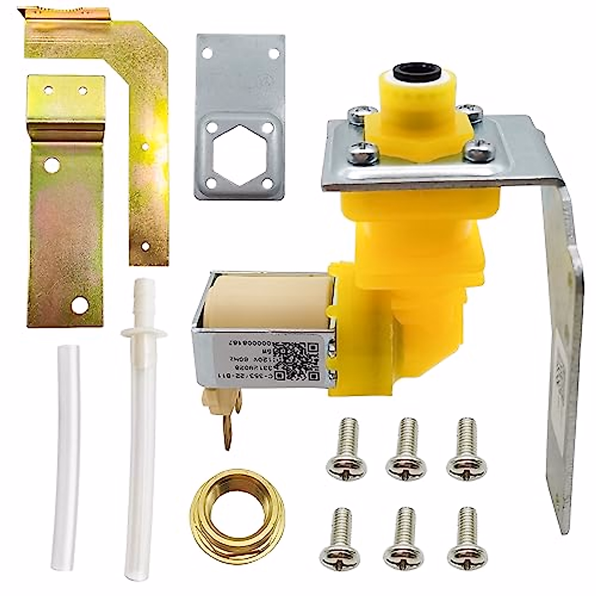 000009123 000009120 000008487 000008483 33129028 IH9120 Water Inlet Assembly Compatible Manitowoc ice Machines,Fits S,SD,I,IB, JC,QR,SD and K Series Machines,120V 60Hz 5W.-3 Year Warranty.