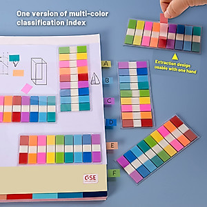 Golcellia 900 Pcs, Transparent Sticky Notes, Page Markers, Book Tabs, Sticky Note Tabs, Sticky Tabs, Page Tabs, Label Stickers, Pop Up Index Tabs, Tabs Flags Stickers