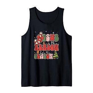 Christian Jesus The Reason Christmas Stocking Stuffer Gifts Tank Top