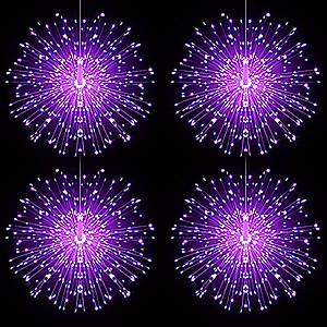Fairy Lights Battery Operated Wire Lights,225 LED DIY 8 Modes Dimmable Lights with Remote Control, Waterproof Decorative Hanging Starburst Lights for Christmas, Home, Patio, Indoor Outdoor Decoration