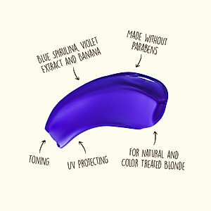 Sun Bum Blonde Conditioner | UVprotecting and Cruelty Free Color Enhancing and Toning Hair Treatment for Blondes | 10 Oz