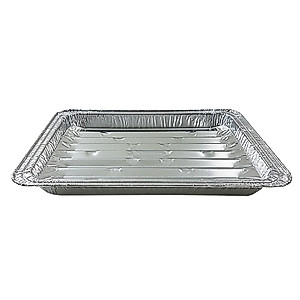 Handi-Foil Disposable Aluminum Foil Broiler Baking Cooking Pan - HFA REF # 333 (25)