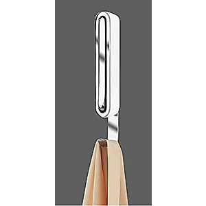 WENKO Premium Sigma 50582100 Folding Hook ABS 2.5 x 18.5 x 2.5 cm White