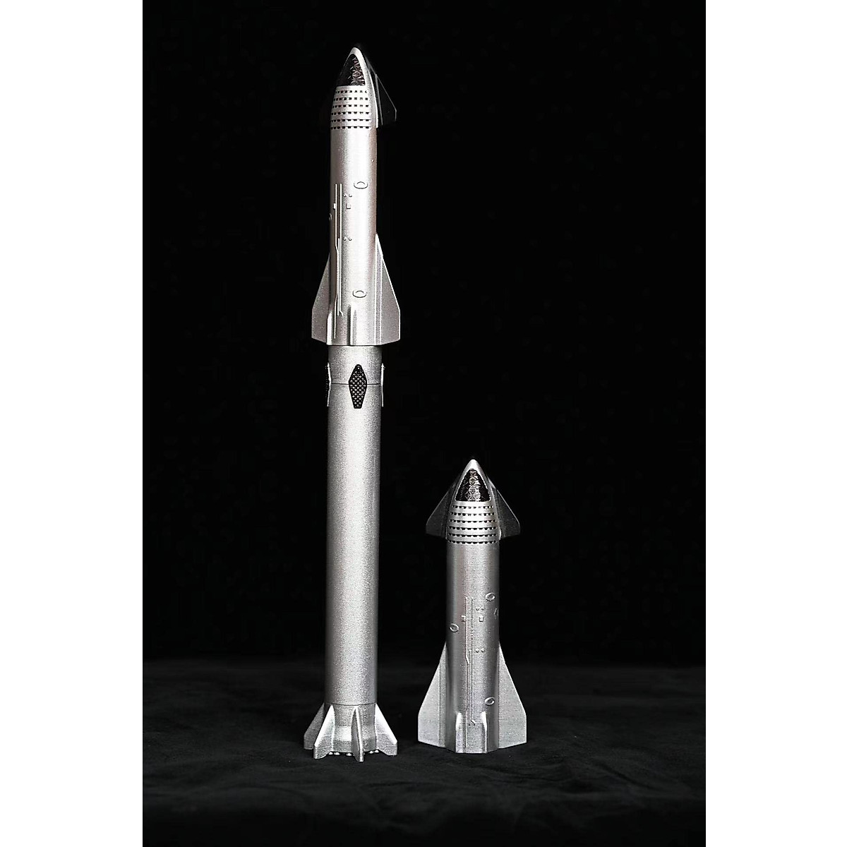 SpaceX Starship Rocket Model Super Heavy Rocket BFR Model Decoration Desktop Home Office Ornaments, 12.5 inches