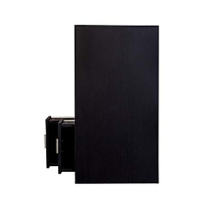 OneSpace Adina 2 Drawers Writing Desk, Black