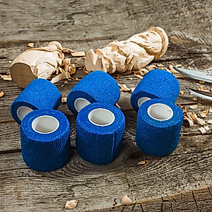 BeaverCraft Cut Resistant Tape Adherent Wrap Tape No-Cut Tape for Wood Carving and Whittling NCT6 6pcs