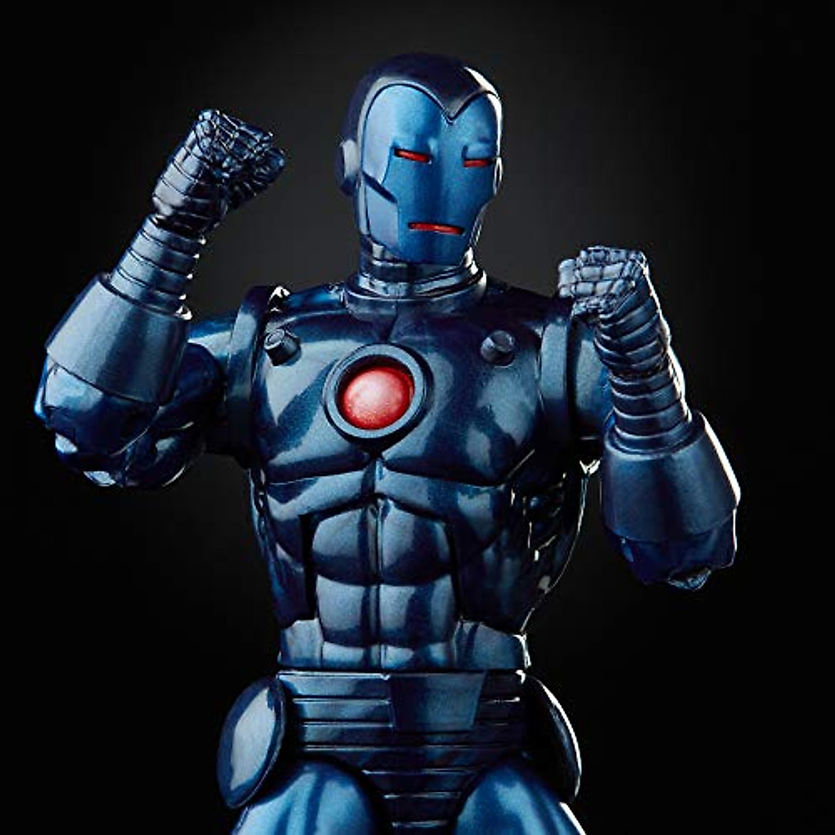 Marvel Hasbro Legends Series 6-inch Stealth Iron Man Action Figure Toy, Includes 5 Accessories and 1 Build-A-Figure Part, Premium Design and Articulation