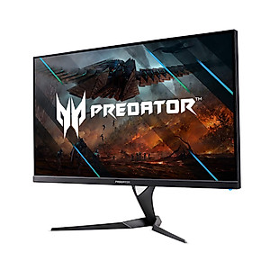 Acer Predator XB323U GPbmiiphzx 32" WQHD (2560 x 1440) IPS NVIDIA G-SYNC Compatible Monitor, VESA Certified DisplayHDR600, Up to 0.5ms, 170Hz, (1 Display Port, 2 HDMI and 4 USB 3.0), Black