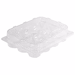 Cake S.O.S. 1 Dozen Mini Cupcake Container (12 cavities), 6 ct.