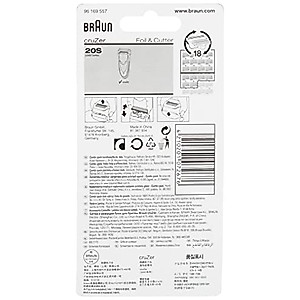 Braun Replacement Foil - CruZer1, 2, 3, 4-2000 Series