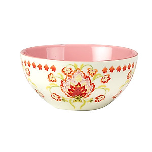 Certified International Francesca All Purpose 12 oz. Bowls, Set of 6 Assorted Designs, Multicolored