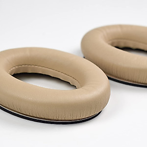 MOLGRIA Lambskin Ear Pads Cushion, Replacement Sheepskin Earpads for Bose Quiet Comfort QC 35 II QC35 QC35ii QC15 QC25 QC2 AE2 SoundLink SoundTrue Headphones(BA)