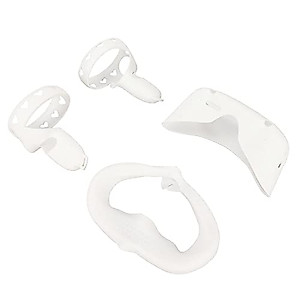 VR Shell Cover, Silicone VR Grip Face Eye Cover Precise Size Protective for VR Accessories