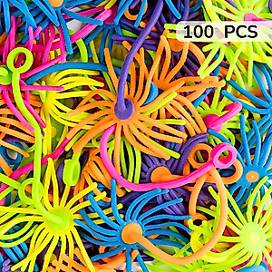 Yoyo Toys for Kids - 100 Pcs Noodle Yo Yo Toy for Party Favors - Easter Egg Fillers - Goodie Bag Supplies and Pinata Stuffers - Prizes for Kids Classroom - Vending Machine Toy
