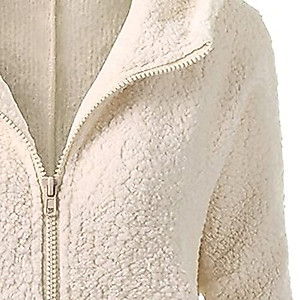 Neresum Sweatshirt for Women 2023 Fashion Winter Warm Zipper Hoodie Long Sleeve Oversized Fleece Jacket Sweat Shirts Coat