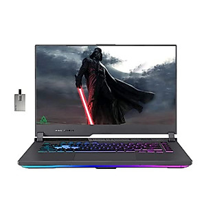 Asus 2022 ROG Strix G15 15.6'' FHD 144Hz Gaming Laptop, AMD Ryzen 7-4800H, 16GB RAM, 512B PCIe SSD, Backlit Keyboard, GeForce RTX 3060 Graphics, Windows 11 Home, Gray, 32GB Snowbell USB Card