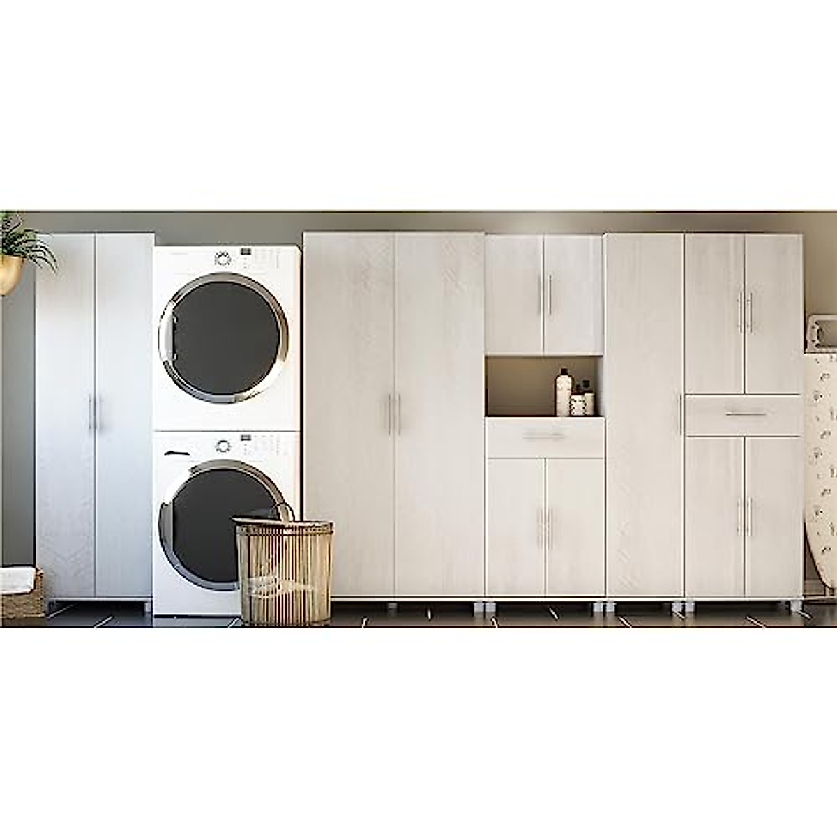 SystemBuild Evolution Camberly 24" Wall Cabinet, Ivory Oak