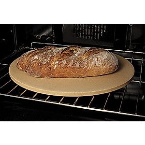 Pizzacraft 16.5" Round ThermaBond™ Baking/Pizza Stone - for Oven or Grill - PC9898
