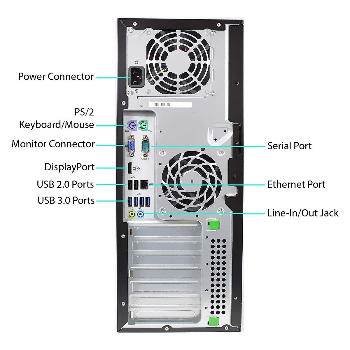 HP EliteDesk Gaming Computer Tower | Intel i7 (3.40GHz) | GeForce GT 1030 (2GB) GPU | 16GB DDR3 RAM | 1TB SSD Solid State | 5G-WiFi + Bluetooth | Windows 10 Pro | Home or Office PC (Renewed)
