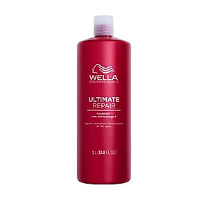 Wella Professionals ULTIMATE REPAIR Shampoo for Damaged Hair | Replenishes and Repairs | 33.8 Fl Oz
