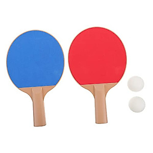 Unomor 1 Set Pong Paddle Soccer Kits Outdoor Table Tennis Stretch Suit Table Tennis Paddles Table Tennis Bat Pong Balls Table Tennis Device Table Tennis Exercising Paddle Plastic