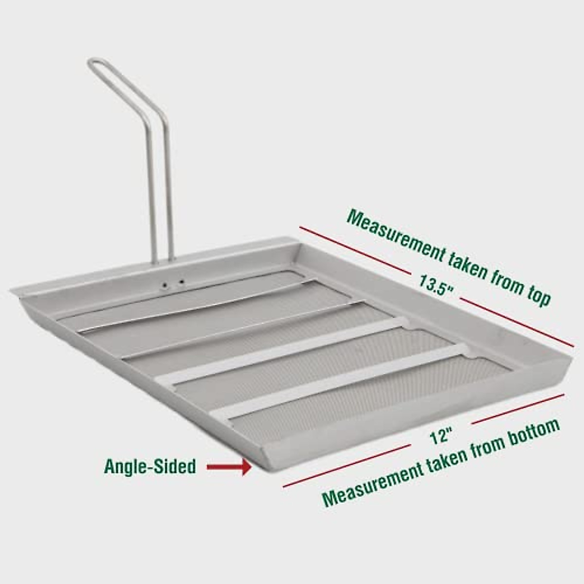 Frymate Commercial Deep Fryer Filter GF90 13.5“ x 12“, Stainless Steel Mesh Skimmer Fryer Strainer, Increase Fryer Oil Lifespan up to 40%